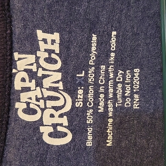 Cap'n Crunch | Shirts | Capn Crunch Tshirt | Poshmark